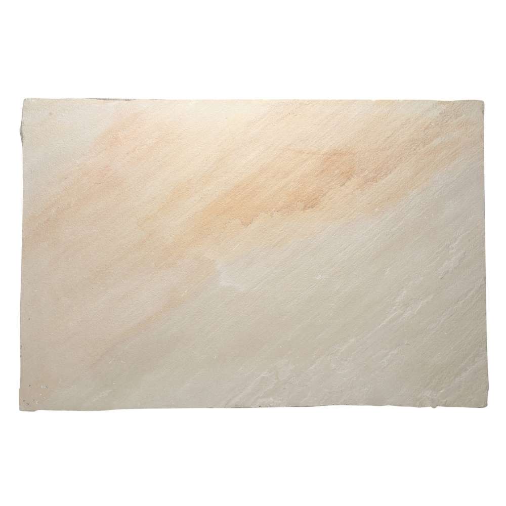 Fossil Mint Riven Sandstone 600x900 Paving Slabs – The Stonemart Ltd