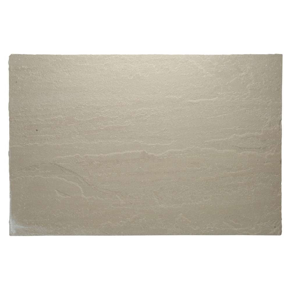 Raj Green Riven Sandstone 600x900 Paving Slabs 18mm – The Stonemart Ltd