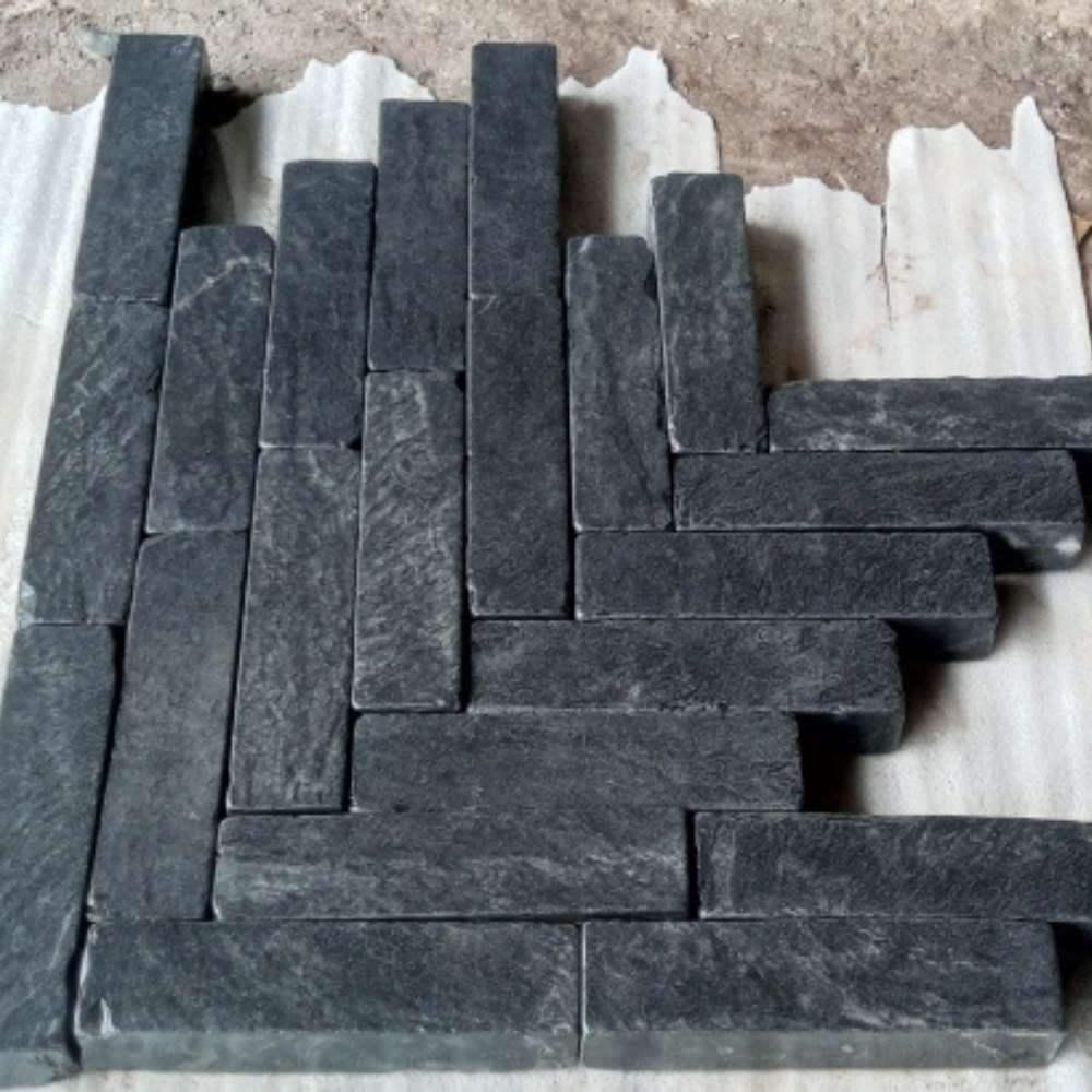 Kota Black Limestone 200x50x40 Pavers – The Stonemart Ltd