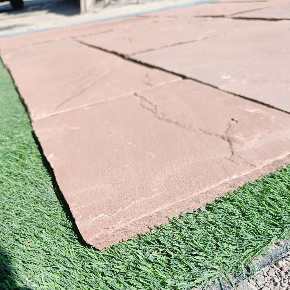 Modak Riven Sandstone Mixed Patio Paving Slabs – The Stonemart Ltd