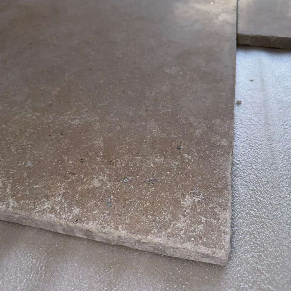 Sahara Pearl Tumbled Limestone 600x900 Paving Slabs – The Stonemart